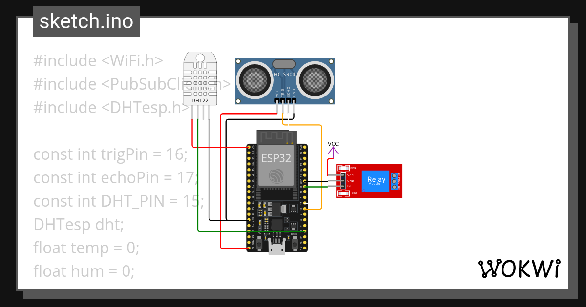 Sensor Mqtt Nodered Wokwi Esp32 Stm32 Arduino Simulator 