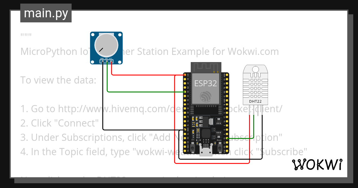 Wokwi - Online ESP32, STM32, Arduino Simulator