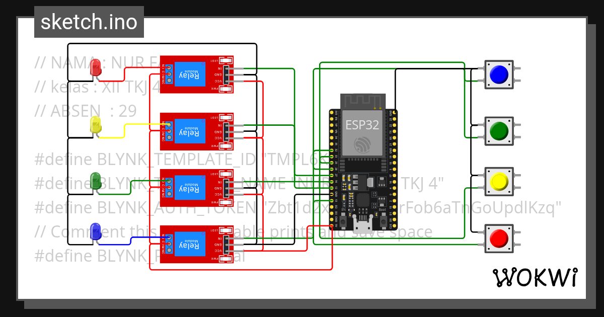 pushbotton dilah - Wokwi ESP32, STM32, Arduino Simulator