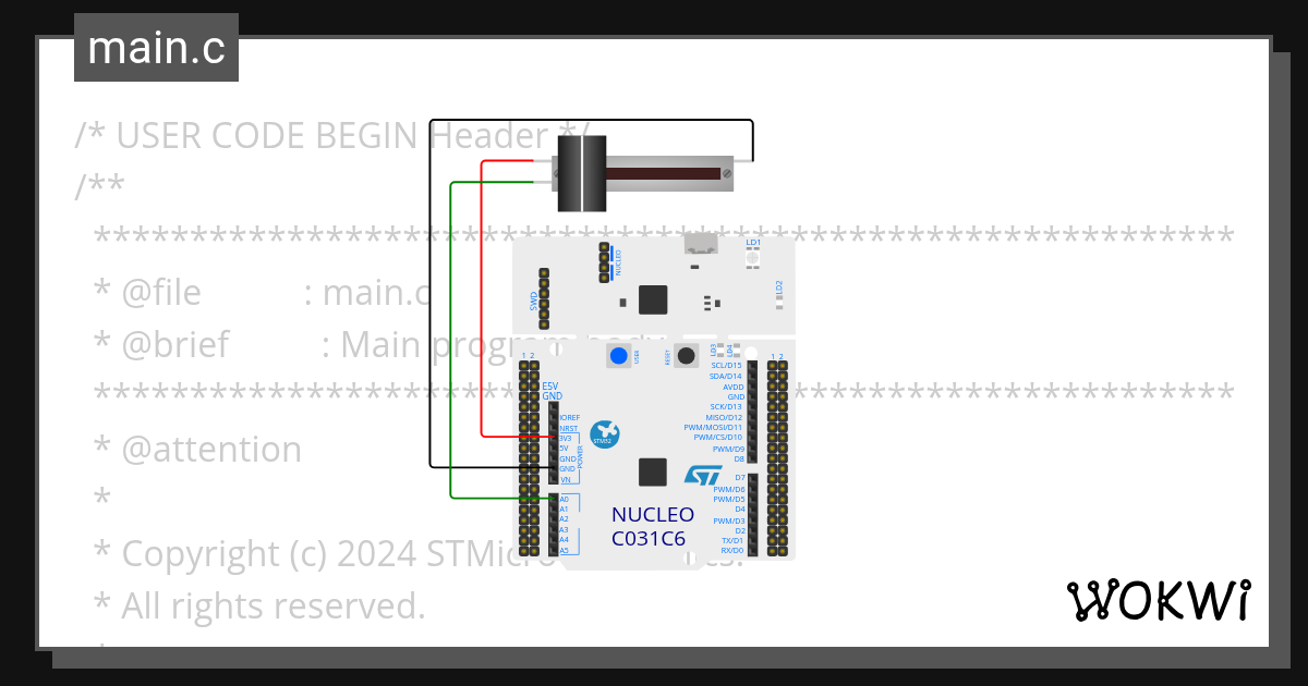 ADC--- - Wokwi ESP32, STM32, Arduino Simulator