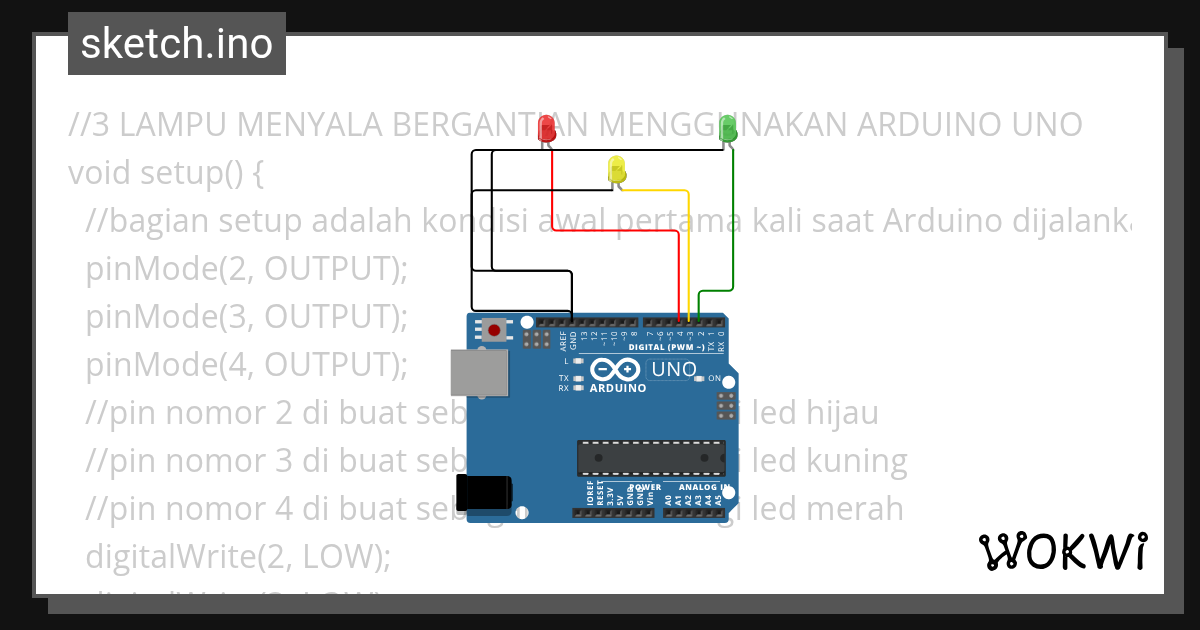 pengatur lampu zahwa XII 4 - Wokwi ESP32, STM32, Arduino Simulator