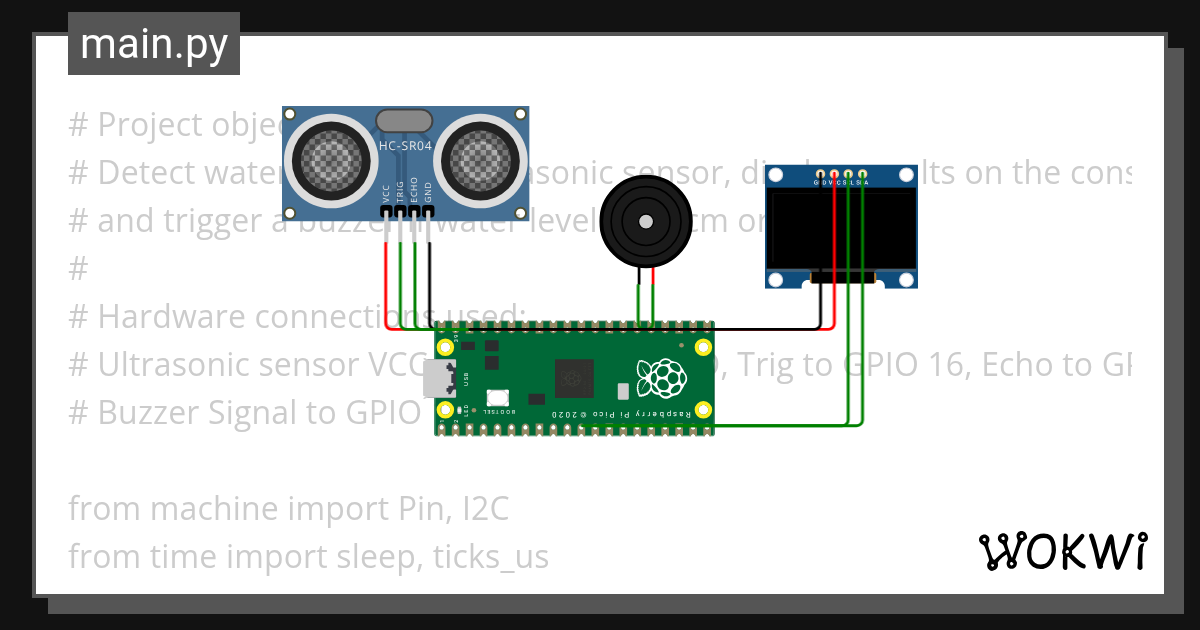 Raspberry Pi Pico DHT22 Copy - Wokwi ESP32, STM32, Arduino Simulator