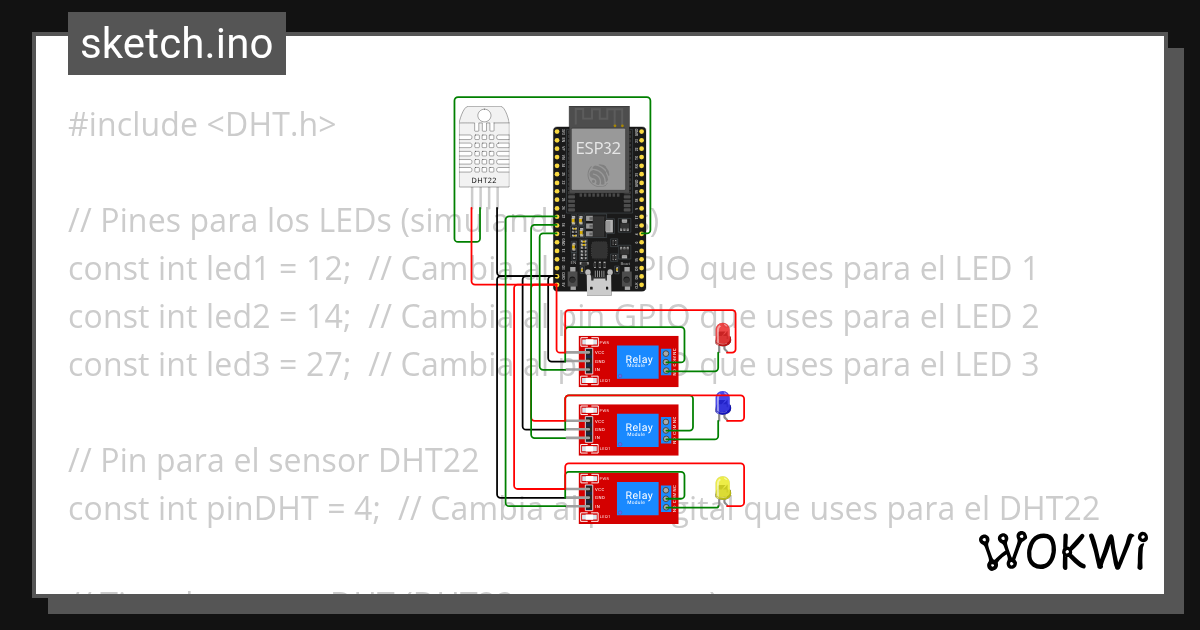 control 3 - Wokwi ESP32, STM32, Arduino Simulator