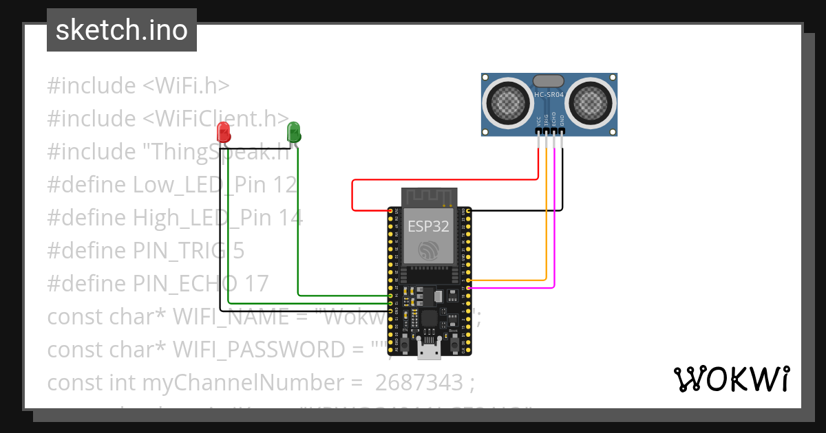 Lab 9 - Wokwi ESP32, STM32, Arduino Simulator