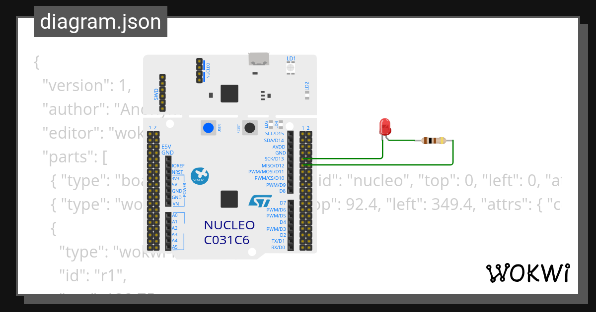 led Copy (2) - Wokwi ESP32, STM32, Arduino Simulator