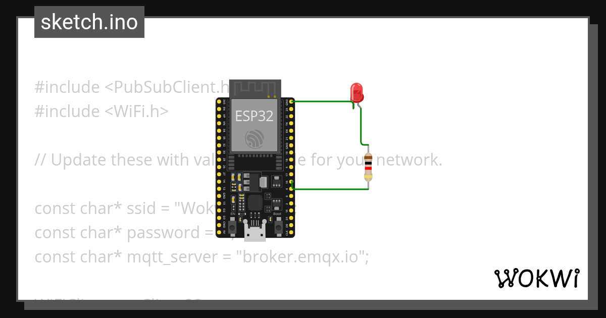 NguyenQuyHoangLong_22CT114_Bai1 buoi9 - Wokwi ESP32, STM32, Arduino Simulator