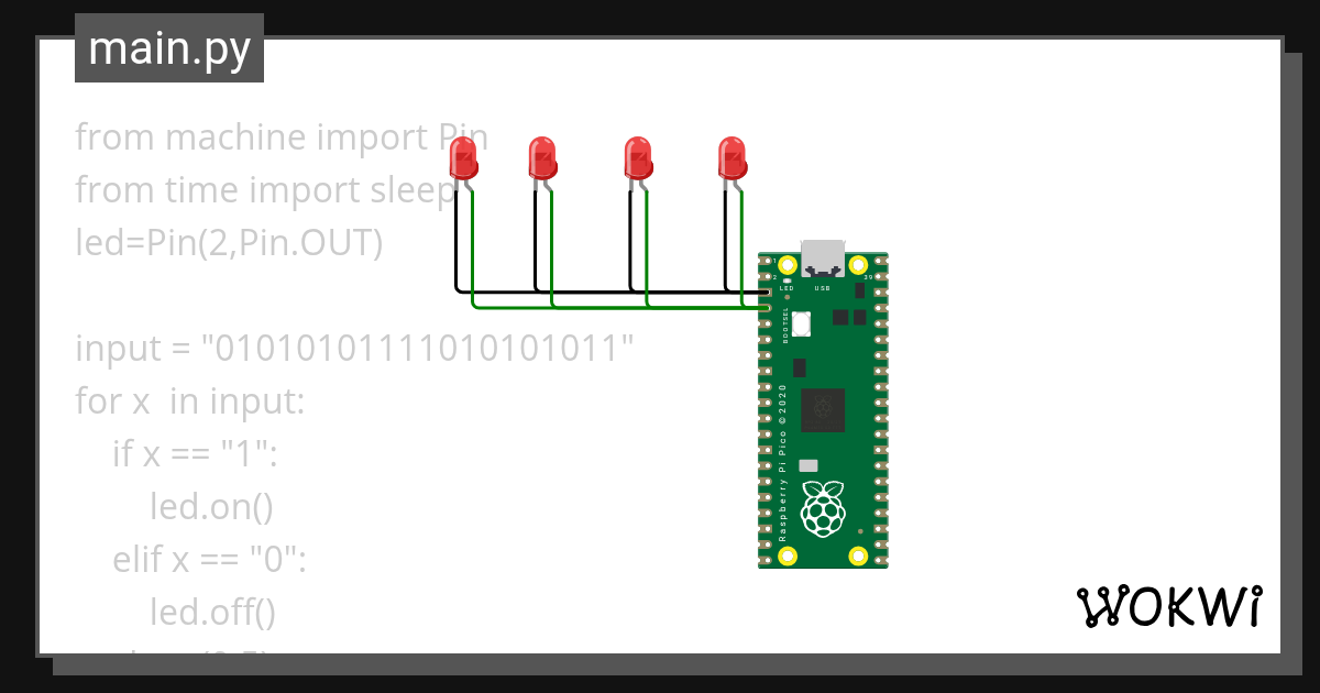 m - Wokwi ESP32, STM32, Arduino Simulator m - Wokwi ESP32, STM32, Arduino Simulator