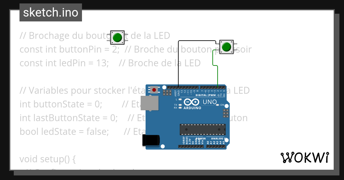 essai - Wokwi ESP32, STM32, Arduino Simulator