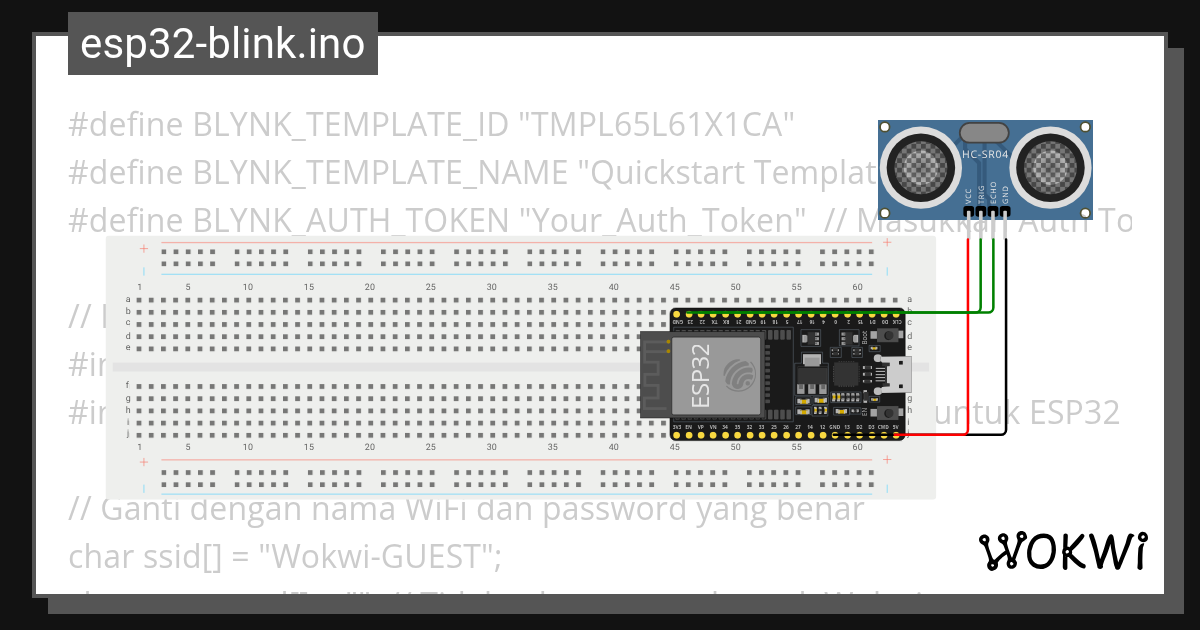 pengukur tinggi tanaman - Wokwi ESP32, STM32, Arduino Simulator pengukur tinggi tanaman - Wokwi ESP32, STM32, Arduino Simulator