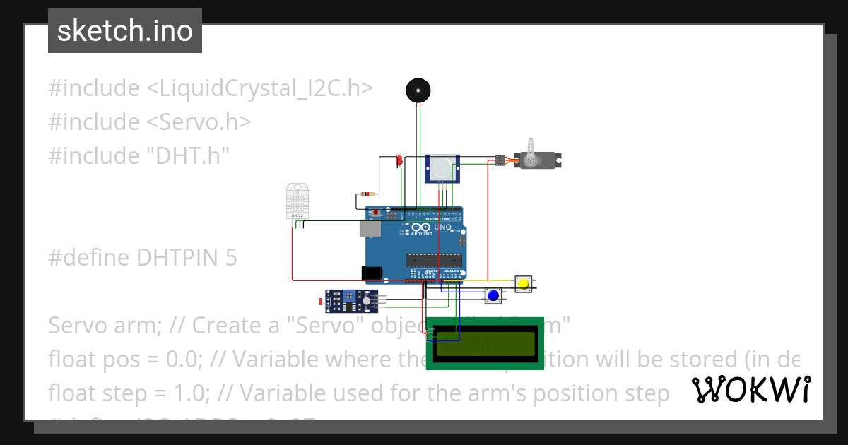 OMG LE SERVO MARCHE WHAT - Wokwi ESP32, STM32, Arduino Simulator