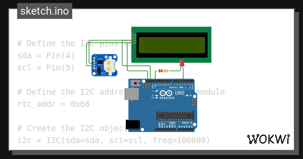 Reloj Wokwi Esp32 Stm32 Arduino Simulator 4771