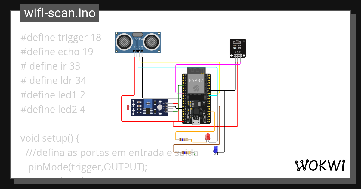 Wokwi - Online ESP32, STM32, Arduino Simulator