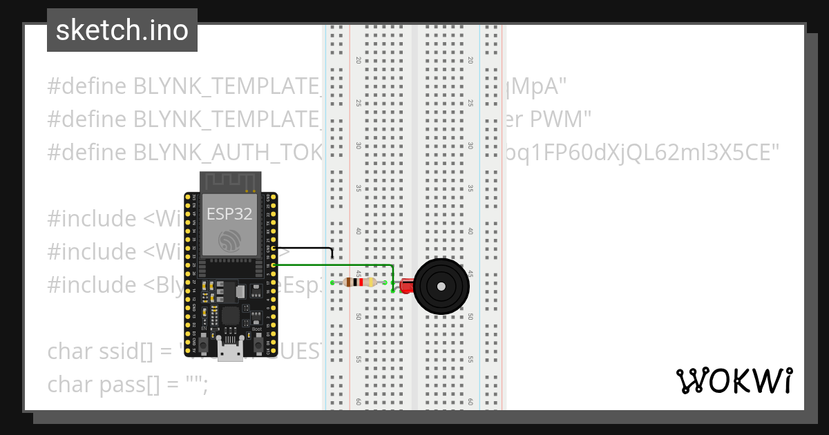 Led Buzzer Blynk Wokwi Esp32 Stm32 Arduino Simulator 5656