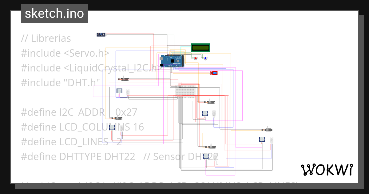 Sistema de Ventilacion Este - Wokwi ESP32, STM32, Arduino Simulator