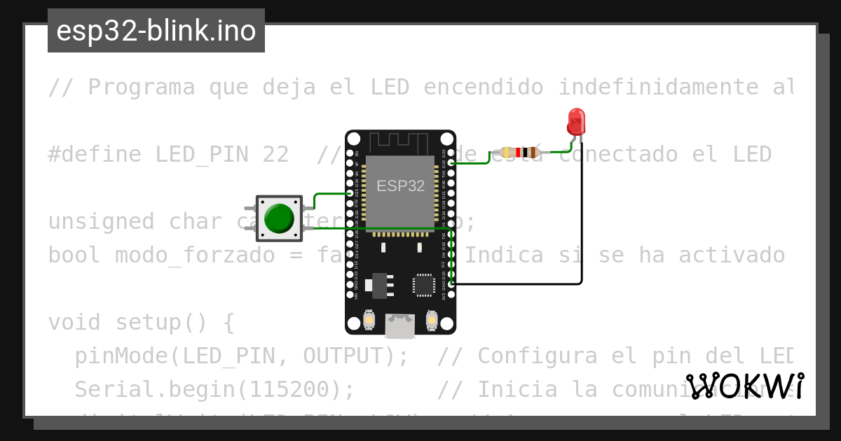 Ejercicio F Wokwi Esp32 Stm32 Arduino Simulator 2005