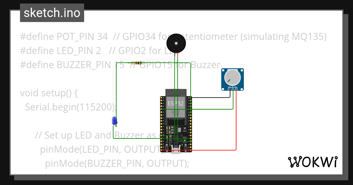 Air monitor - Wokwi ESP32, STM32, Arduino Simulator Air monitor - Wokwi ESP32, STM32, Arduino Simulator