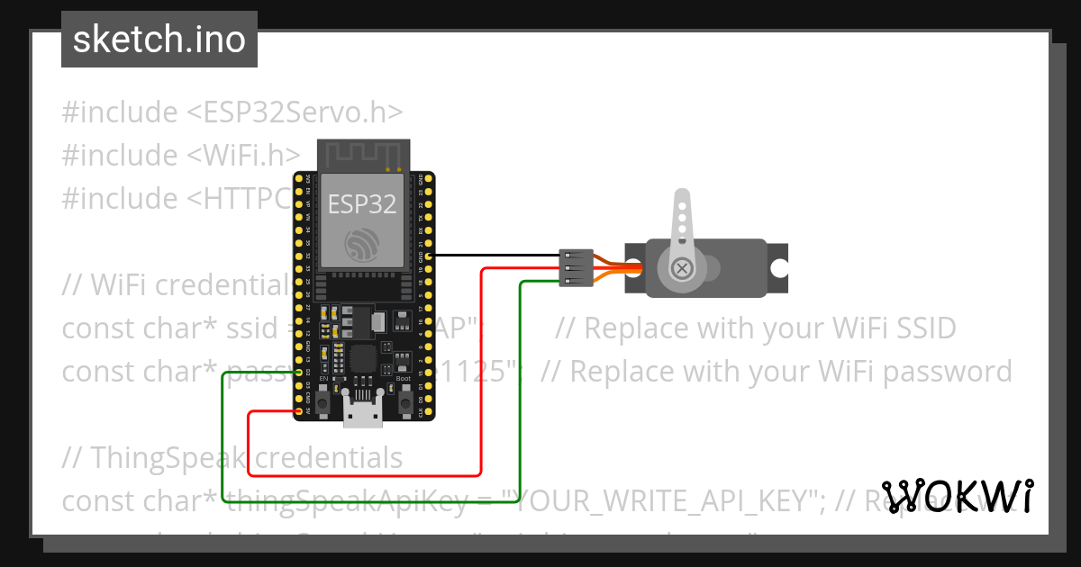 servo - Wokwi ESP32, STM32, Arduino Simulator