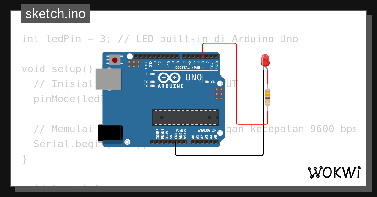 Job 1 1 Output Digital Dengan Led Wokwi Esp32 Stm32 Arduino 0266