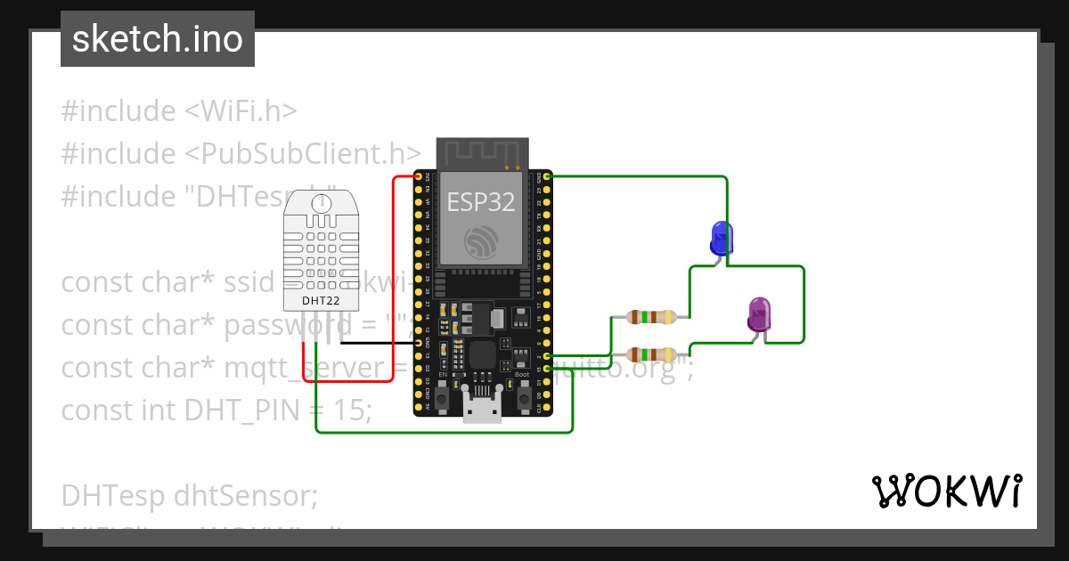 Maquina1:Caldeira IOT 2 - Wokwi ESP32, STM32, Arduino Simulator