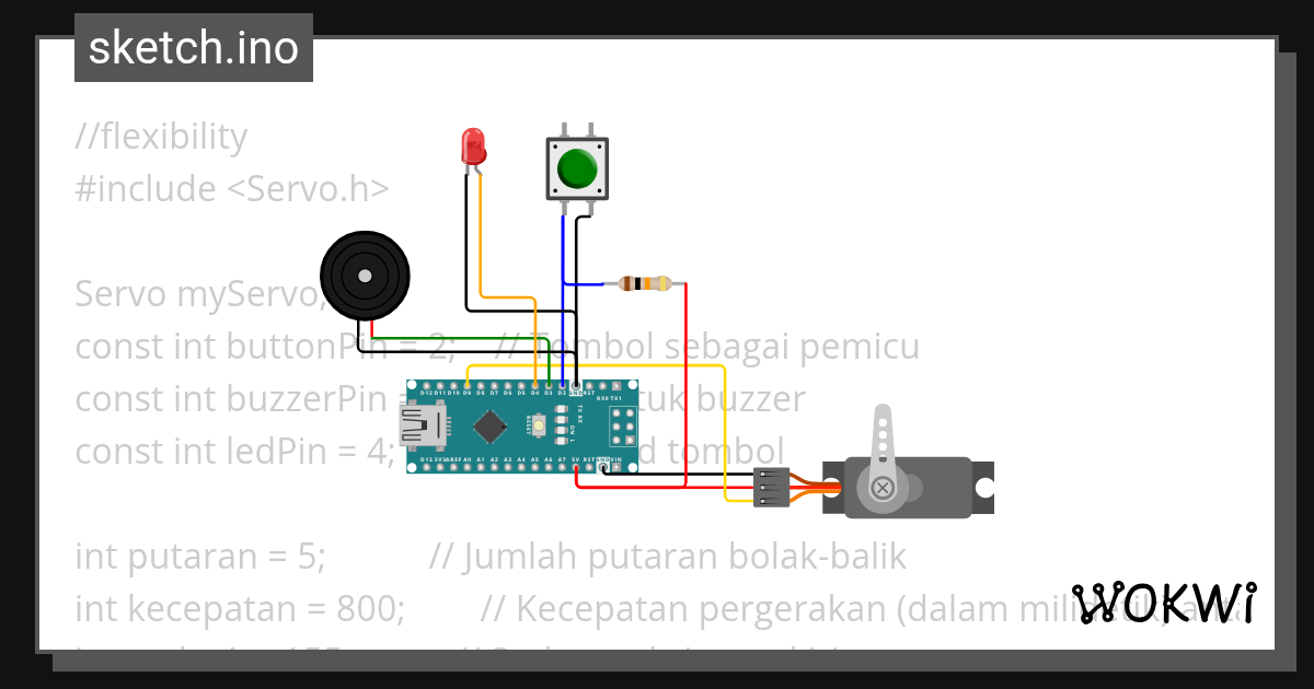 Fix Servo Flexibility Wokwi Esp32 Stm32 Arduino Simulator 8356