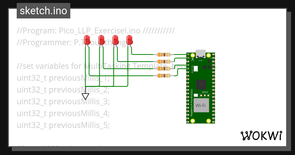 Wokwi - Online ESP32, STM32, Arduino Simulator