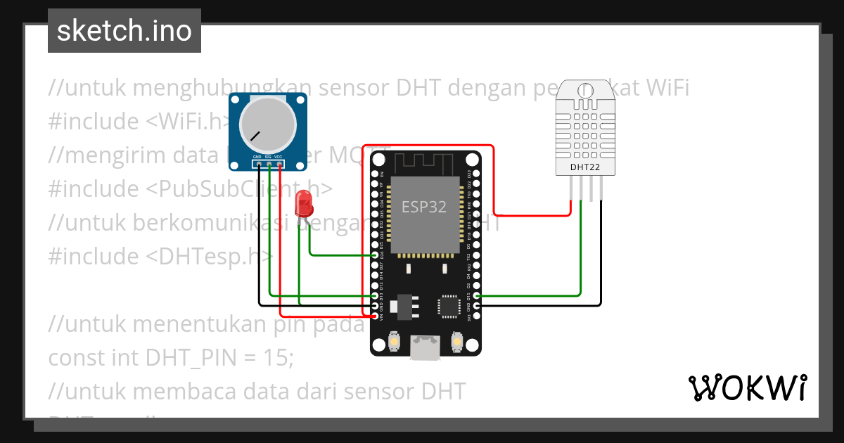 DHT+ESP32+MQTT Copy (2) - Wokwi ESP32, STM32, Arduino Simulator