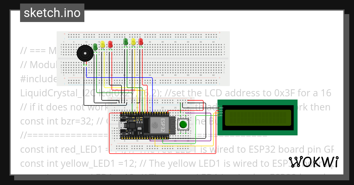 Module 6- Michaella Jones - Wokwi ESP32, STM32, Arduino Simulator
