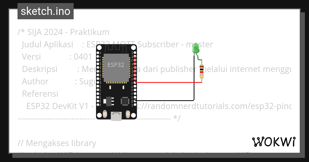 30 2024 Sija Iot Lkpd Esp32 Mqtt Node Red Subscribe Led Copy Wokwi 4390