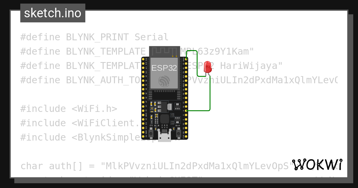 Blynk Esp32 Wokwi Esp32 Stm32 Arduino Simulator 3645