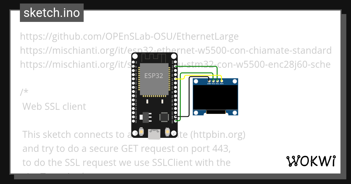 Wokwi - Online ESP32, STM32, Arduino Simulator