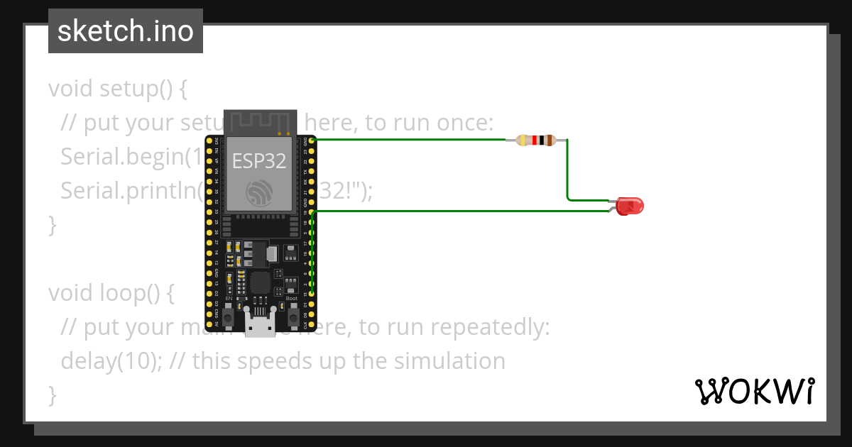 PROCEDURE A SHAHRUL - Wokwi ESP32, STM32, Arduino Simulator