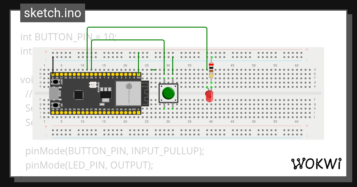 Reaction Game Wokwi Esp32 Stm32 Arduino Simulator 