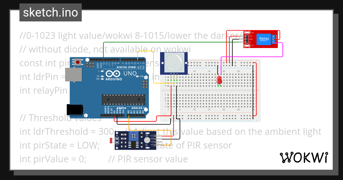 ExerB - Lab 3 w/ relay - Wokwi ESP32, STM32, Arduino Simulator