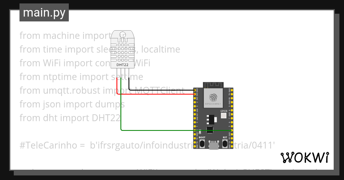 Trabalho Telemetria - Davi e Henrique - Wokwi ESP32, STM32, Arduino Simulator