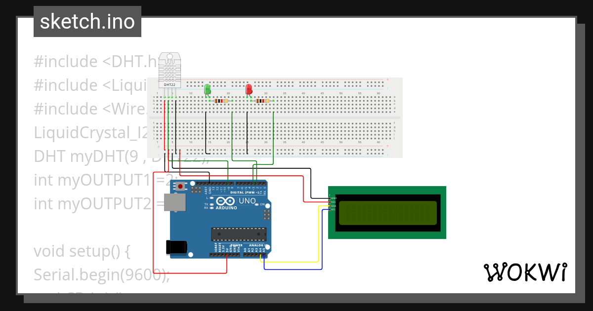 TUGASAN AMALI 4 - Wokwi ESP32, STM32, Arduino Simulator