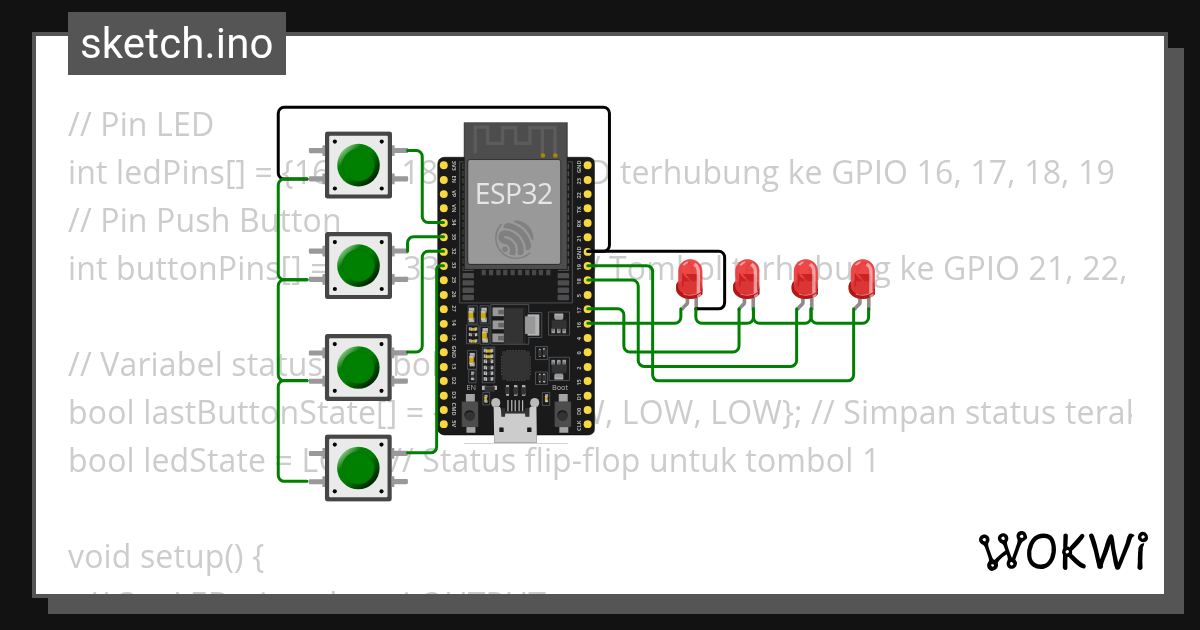 Wokwi - Online ESP32, STM32, Arduino Simulator