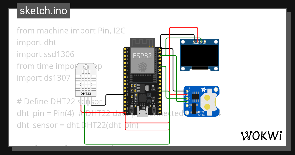 DHTT - Wokwi ESP32, STM32, Arduino Simulator