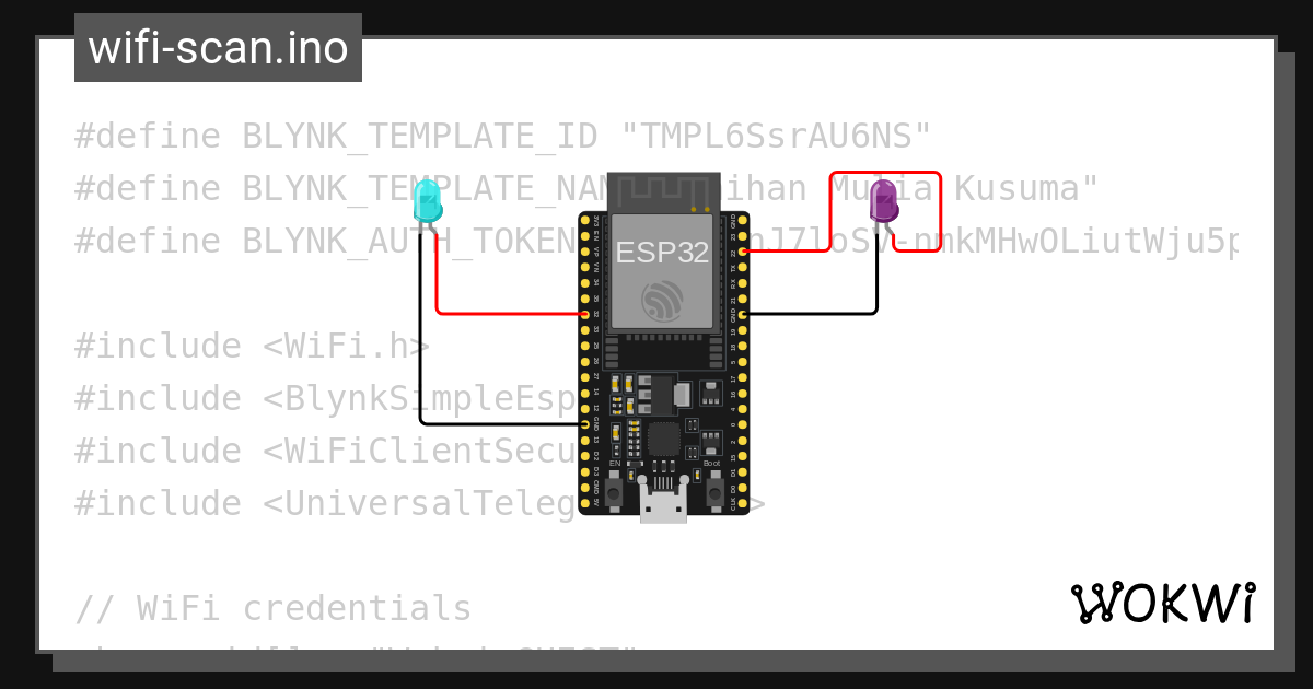 Raihan Mulia Kusumabylnk And Telegram Wokwi Esp32 Stm32 Arduino 3168