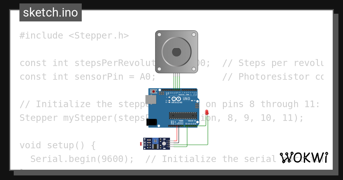 Stepper V2 Wokwi Esp32 Stm32 Arduino Simulator 5258