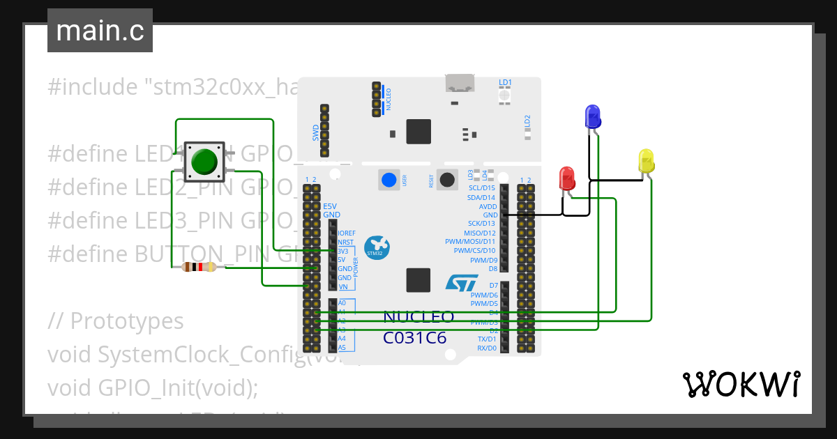ex2 td 2 - Wokwi ESP32, STM32, Arduino Simulator