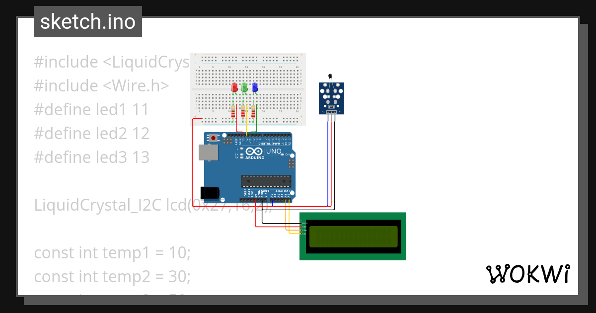 Practica 10 - Wokwi ESP32, STM32, Arduino Simulator