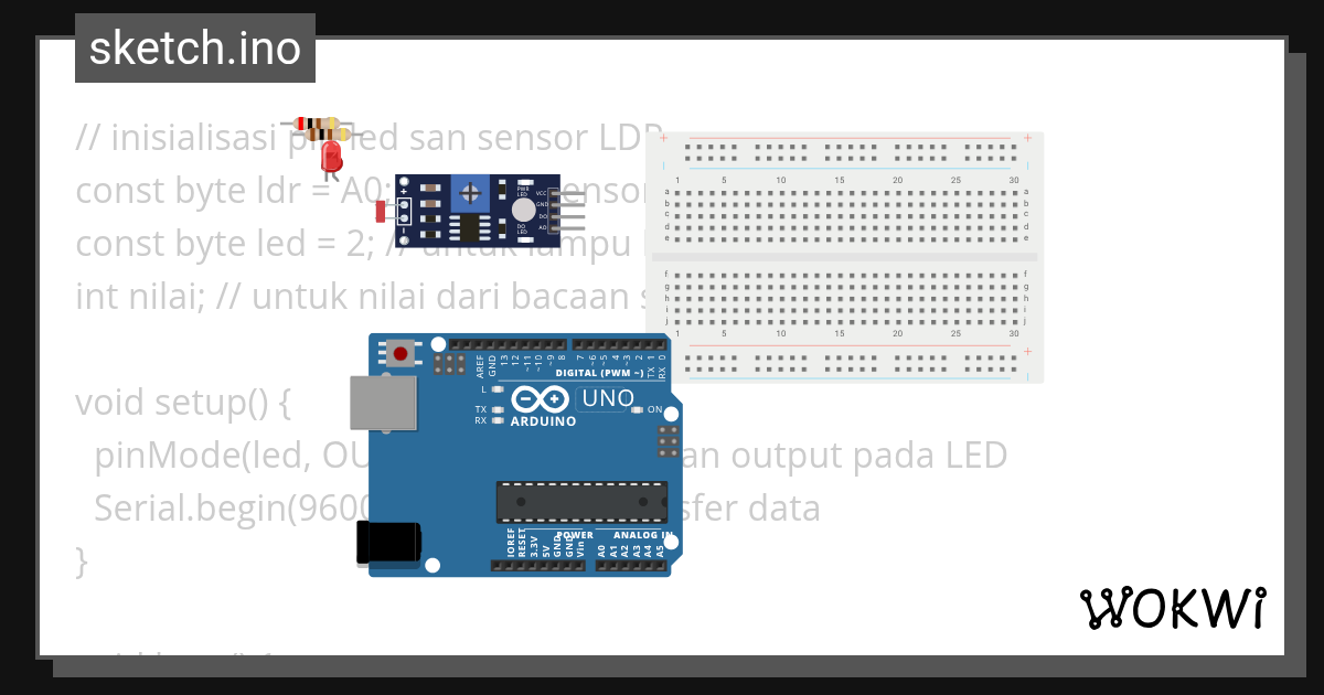 modul 4-komdig - Wokwi ESP32, STM32, Arduino Simulator