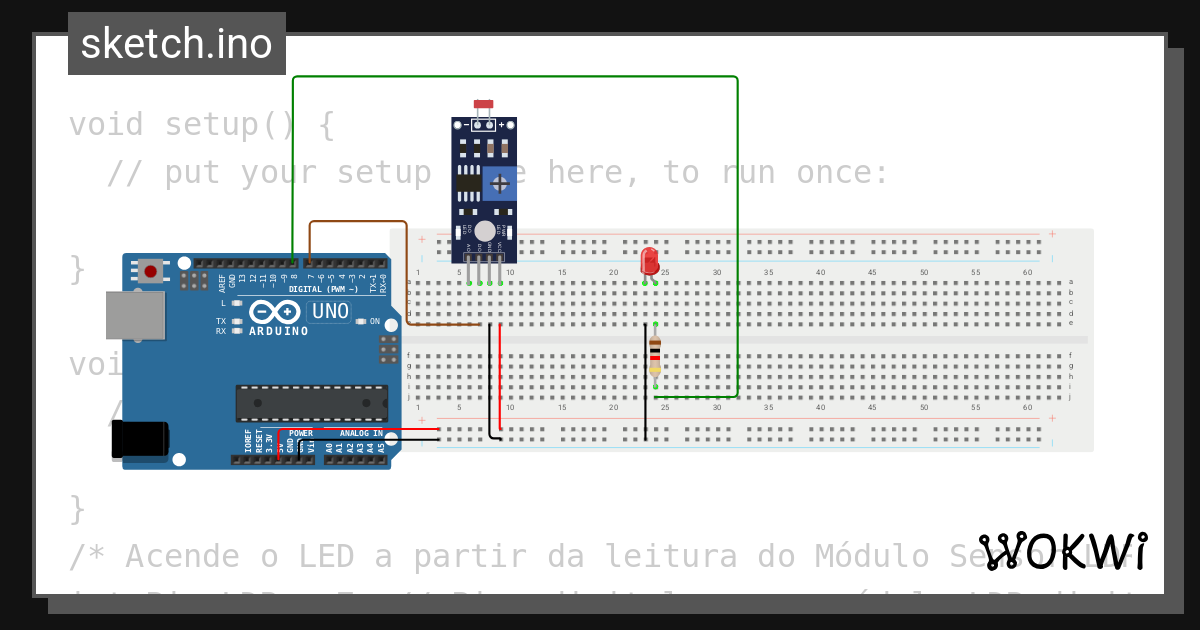Ldr Wokwi Esp32 Stm32 Arduino Simulator 2215