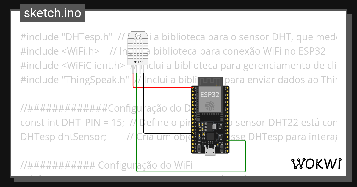 Projeto IOTMobilidade - Wokwi ESP32, STM32, Arduino Simulator