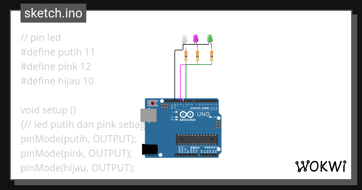 Latihan 3 Wokwi Esp32 Stm32 Arduino Simulator 6429