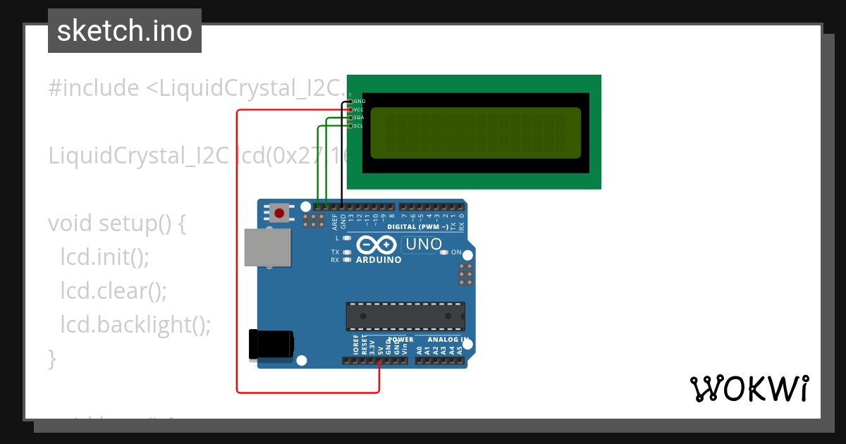 lcd 16x2 i2c - Wokwi ESP32, STM32, Arduino Simulator lcd 16x2 i2c - Wokwi ESP32, STM32, Arduino Simulator