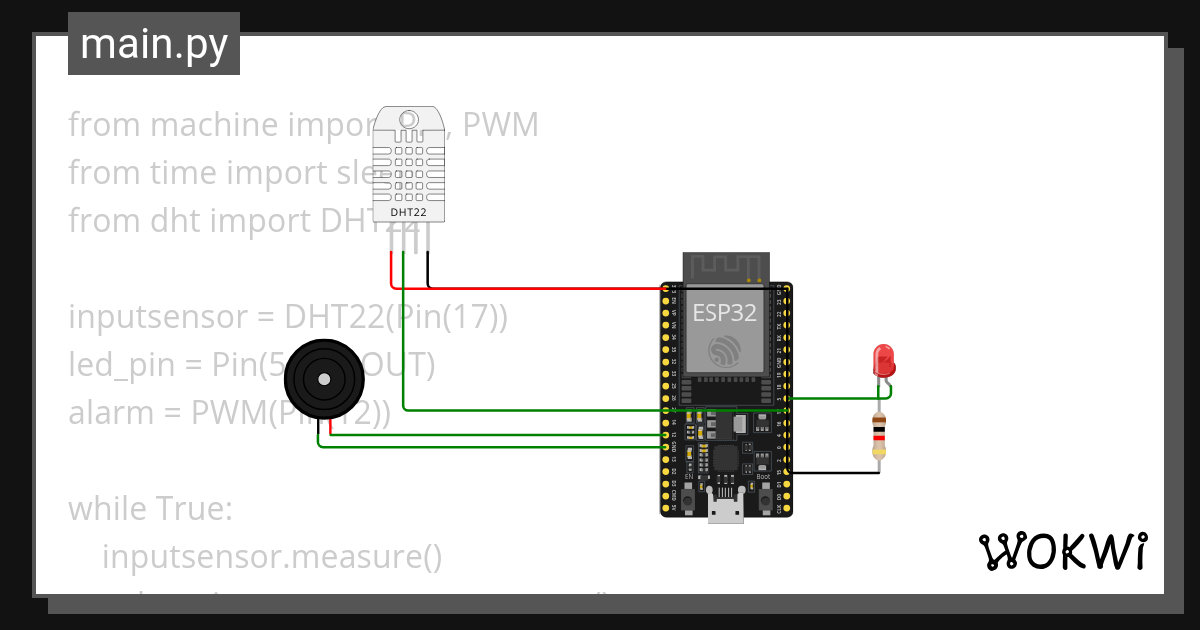 Buzzer - Wokwi ESP32, STM32, Arduino Simulator