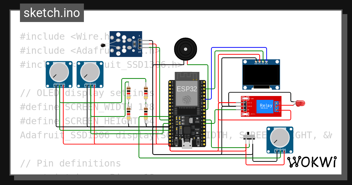 Hybrid Power Generation Wokwi Esp32 Stm32 Arduino Simulator