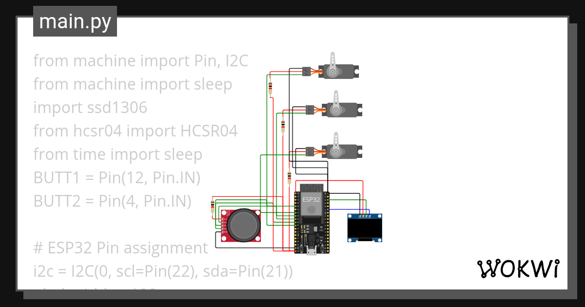 esp32-micropython-roboarm Copy (2) - Wokwi ESP32, STM32, Arduino Simulator