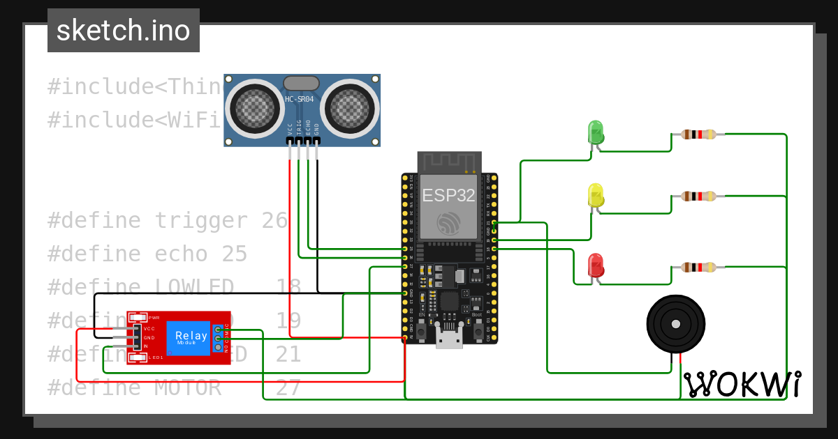 Water Controller Wokwi Esp32 Stm32 Arduino Simulator 1100